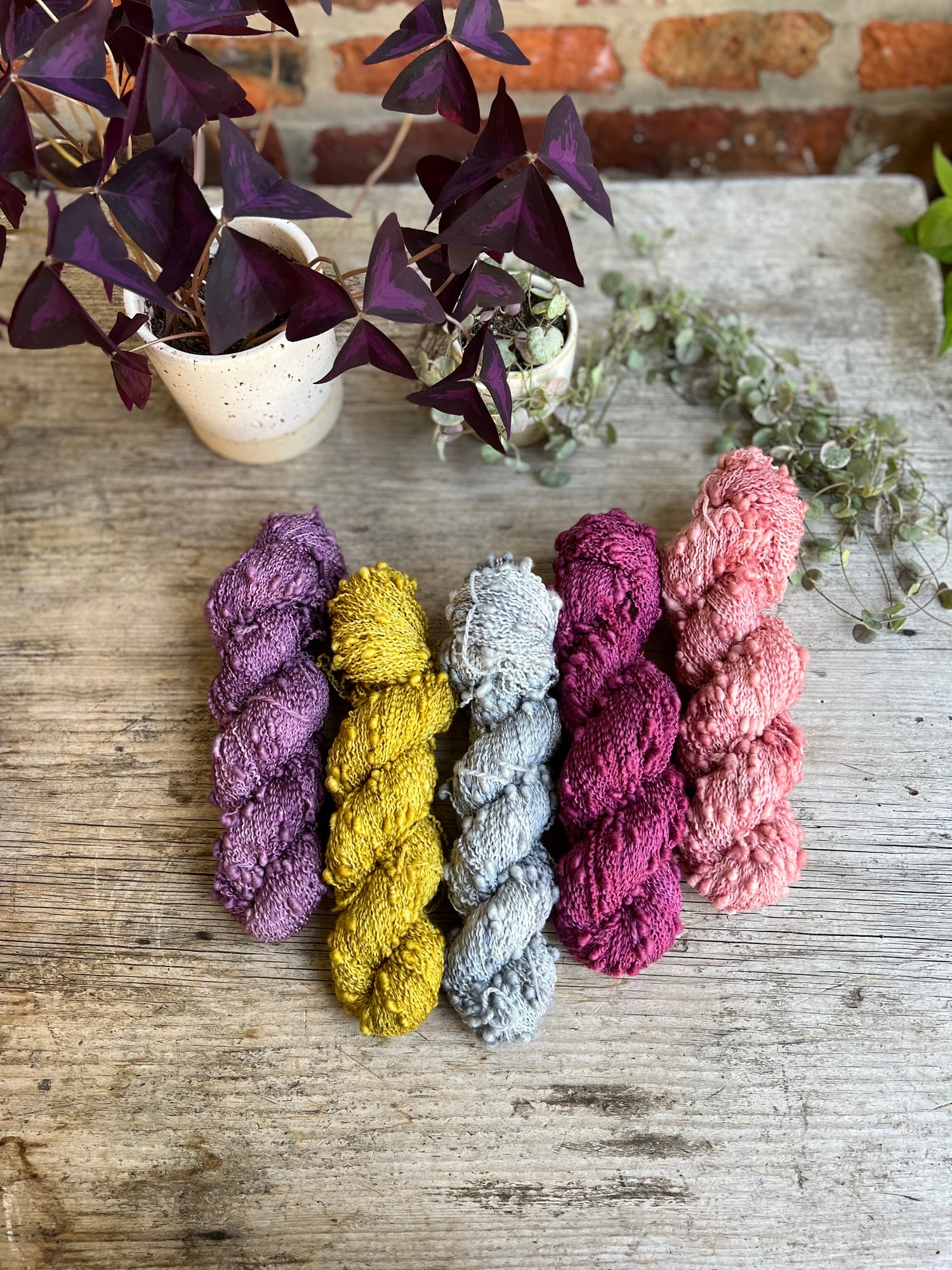 Introducing SLUB! – botanical yarn