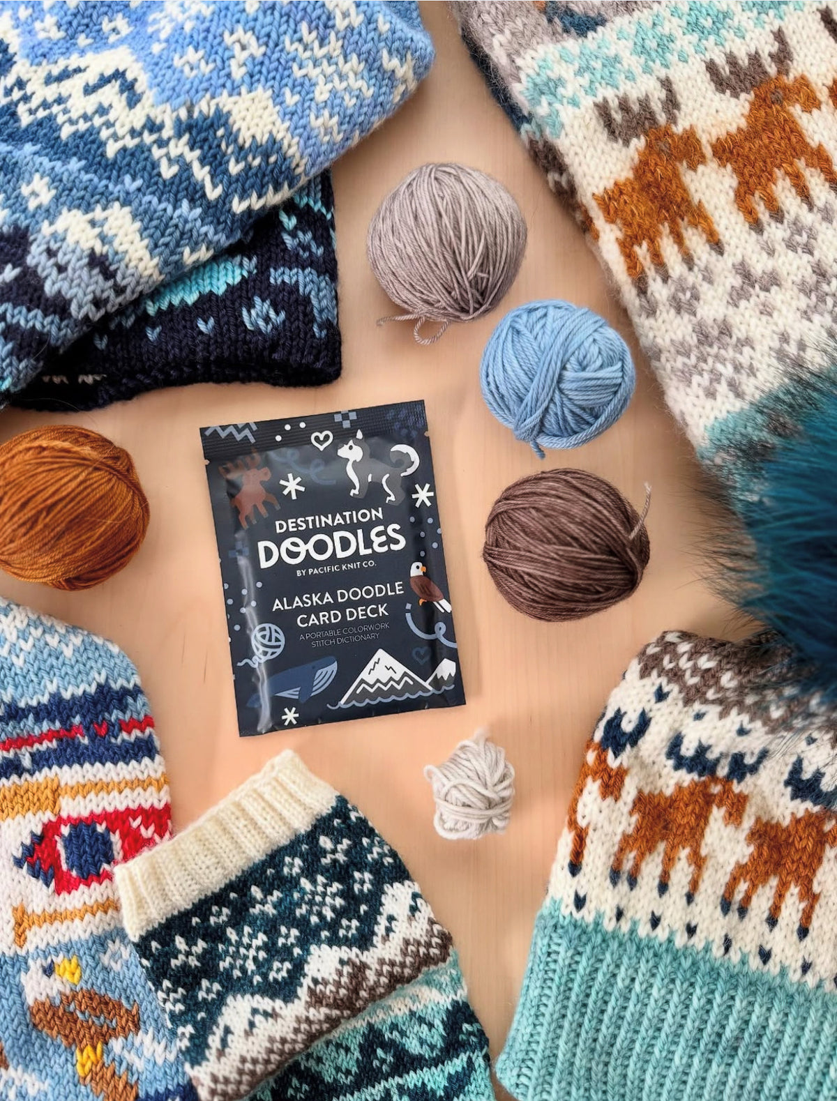 Alaska Doodle Deck by Pacific Knit Co – botanical yarn