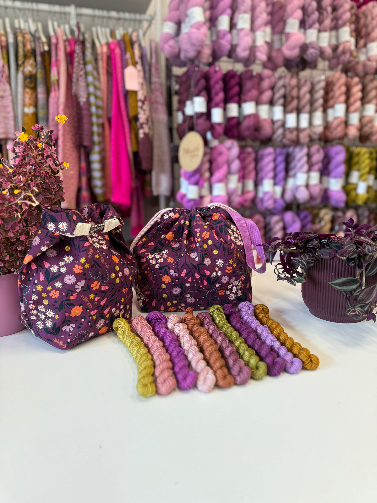 Ready to ship - Flock Fiber Festival - 10 x 20g Mini Skein Set ...