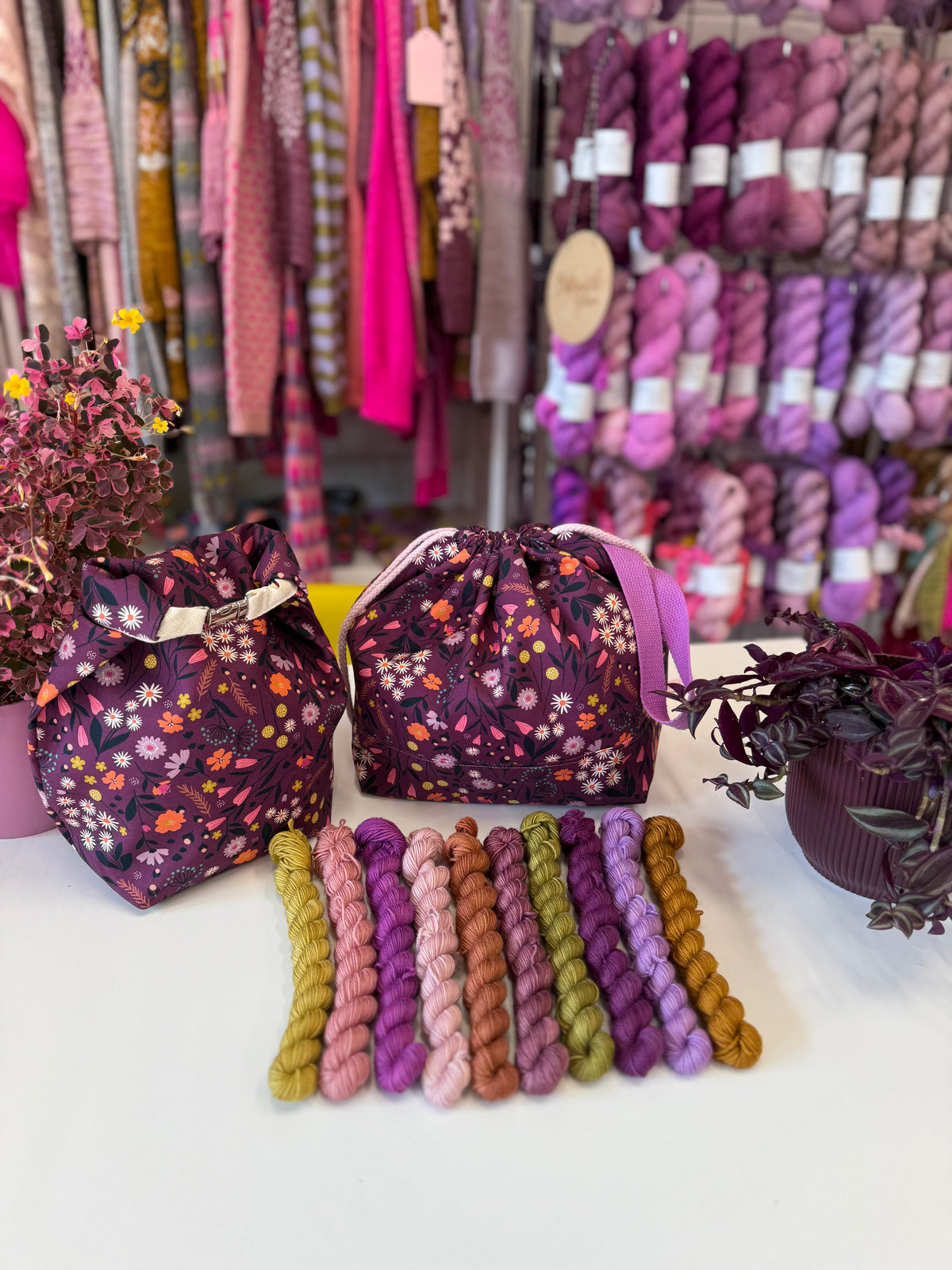 Ready to ship - Flock Fiber Festival - 10 x 20g Mini Skein Set ...