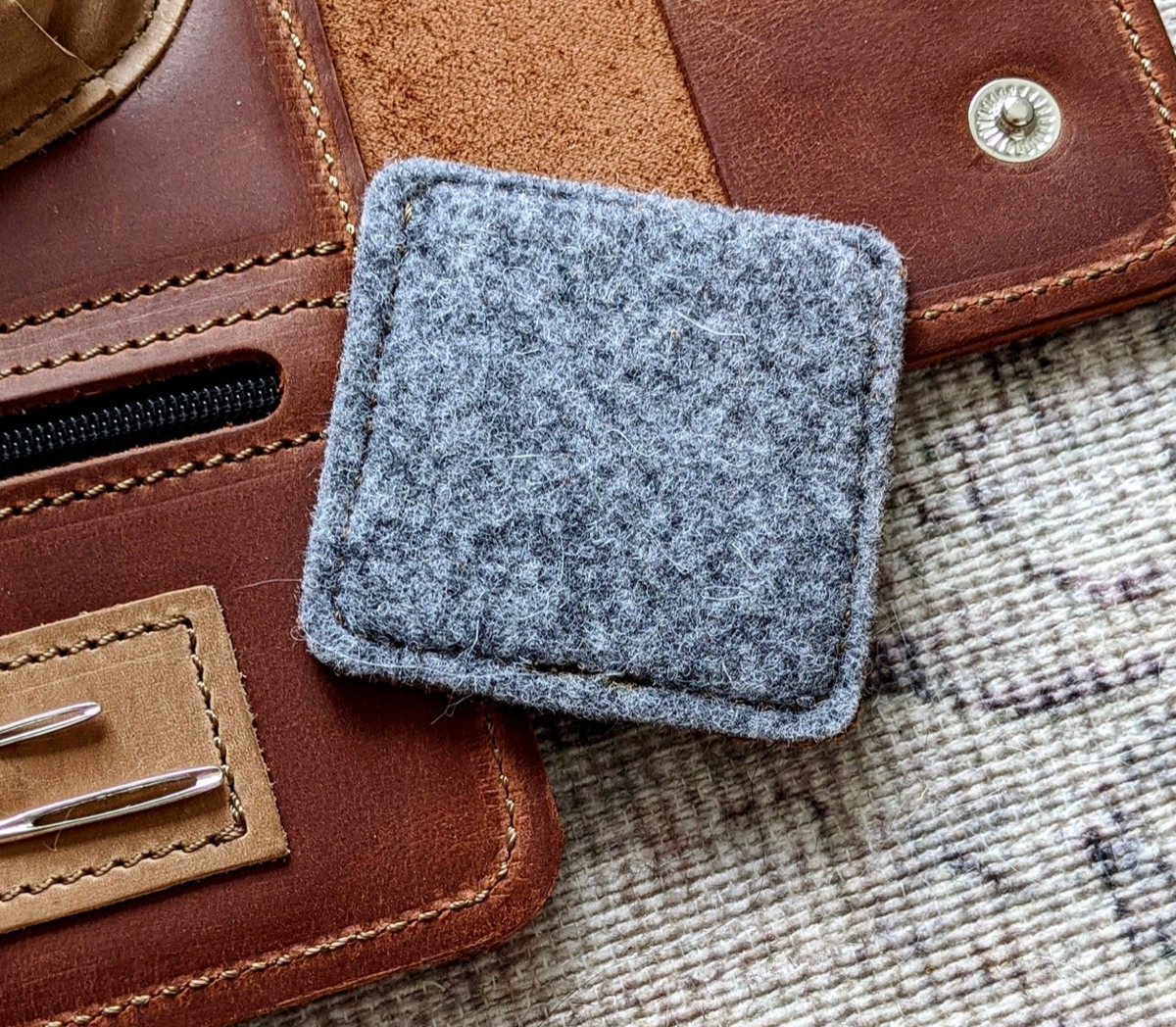 Thread & Maple - Leather Buffer Pad – botanical yarn